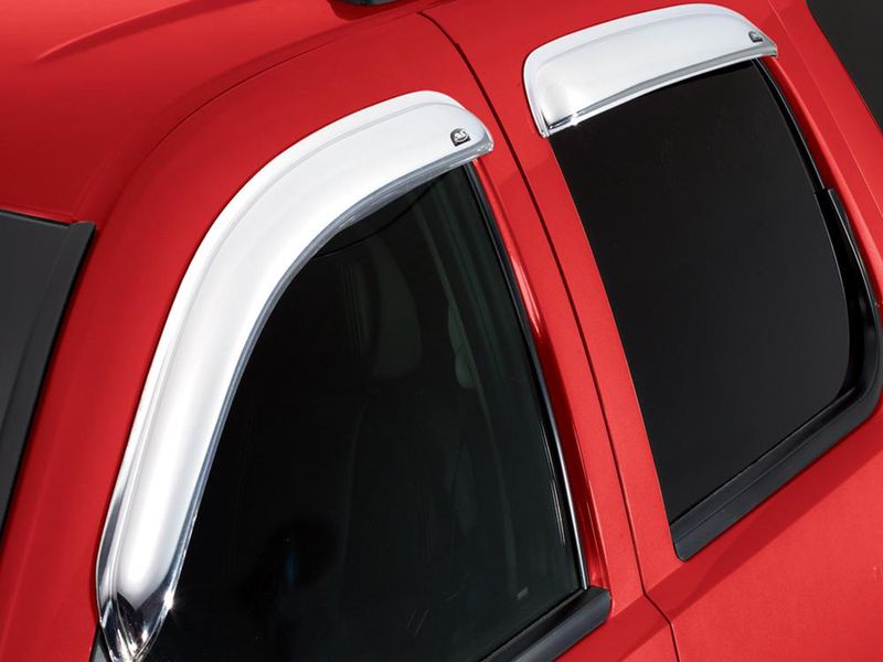 AVS Chrome Ventvisor Window Deflectors 684187 | Husky Liners