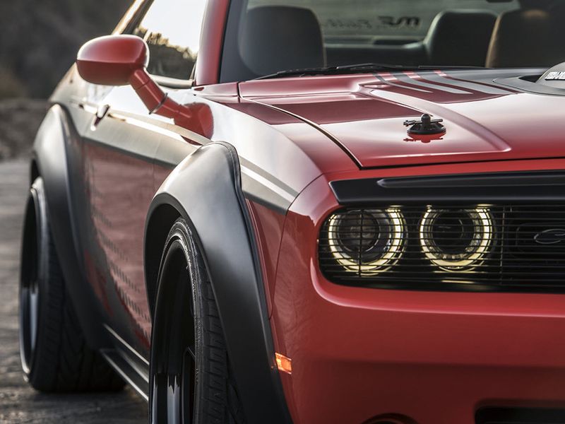 RealTruck AVS Dodge Challenger Fender Flare Kit | Husky Liners