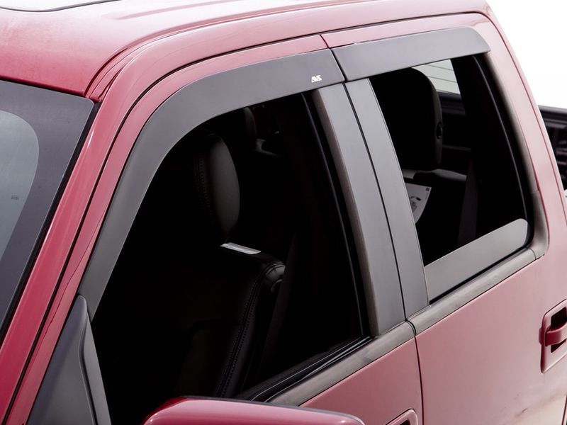 AVS Matte Black Low Profile Ventvisor Window Deflectors 774009 | Husky ...