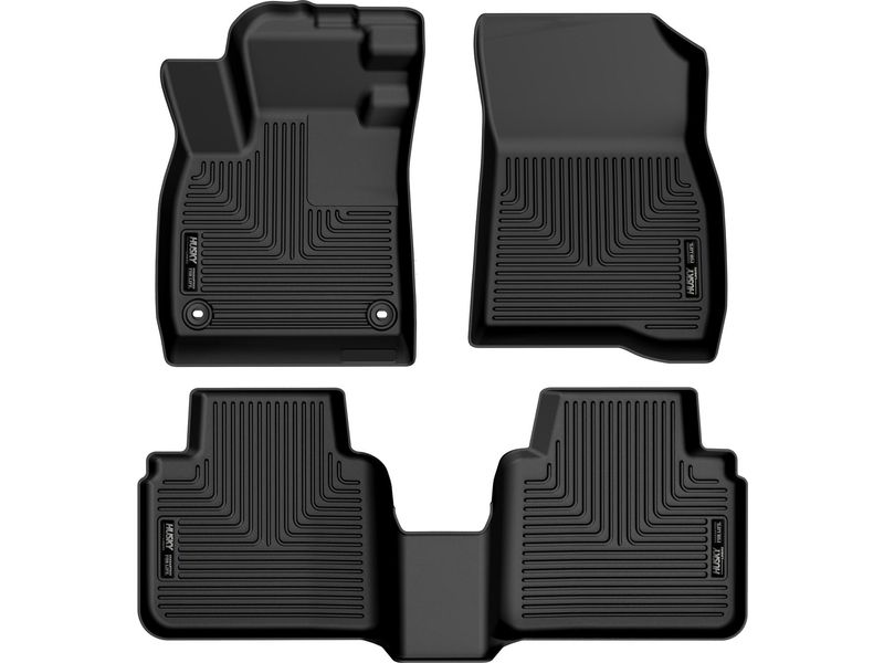 Husky Liners WeatherBeater Front & Second Seat Floor Liners - 3 Piece ...